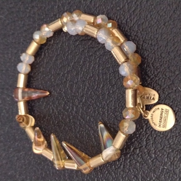 Alex and Ani | Jewelry | Alex And Ani Cone Spike Wrap Bracelet Boho Glam Vintage Sixty Six ...
